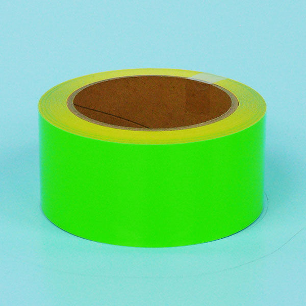 つくし工房 蛍光テープ グリーン 50mm幅X10m TP-81G 1巻 - アスクル