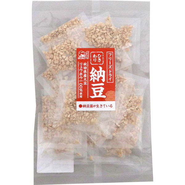 ヤマダフーズ 【WEB限定】 国産 ひきわり フリーズドライ納豆 3g×20P 4901118011482 1個(60g)（直送品） - アスクル
