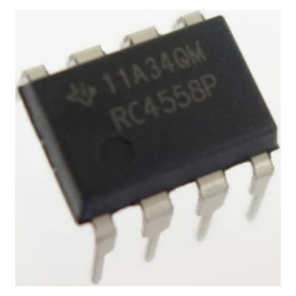 TEXAS INSTRUMENTS 2回路 オペアンプ RC4558P 1個（直送品） - アスクル