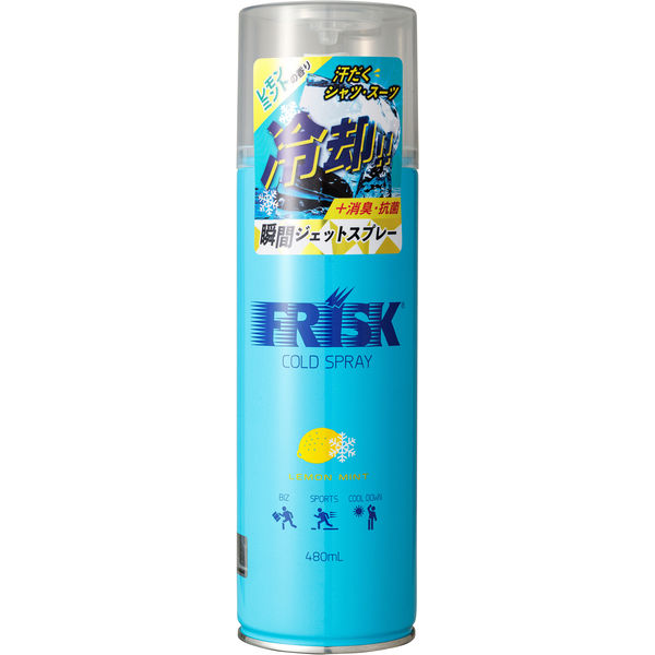 数量限定 FRISK（フリスク）冷却スプレー レモンミントの香り 480ml ドウシシャ - アスクル
