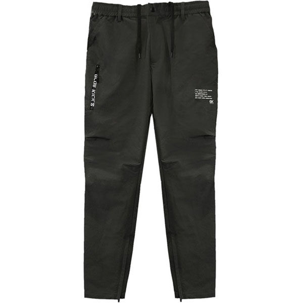 ケイゾック ジップアップパンツ ブラック LL GKW-9003 1本（直送品） - アスクル