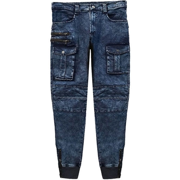 ケイゾック スリムパンツ ネイビー 4L GKW-2033 1本（直送品） - アスクル