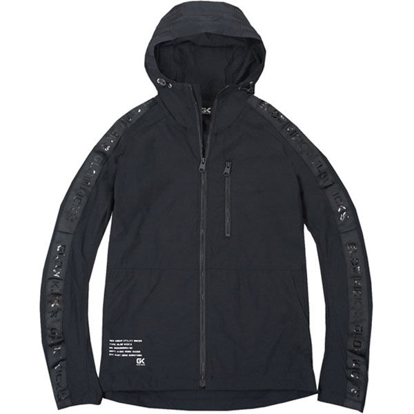 ケイゾック ジップアップパーカー ブラック 4L GKW-5300 1着（直送品） - アスクル