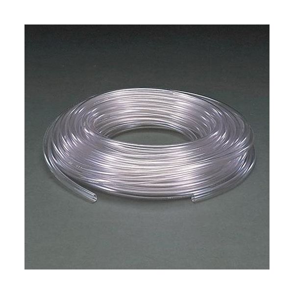 エスコ 20m 内径10mm ビニールチューブ EA124DL-101 1本（直送品） - アスクル
