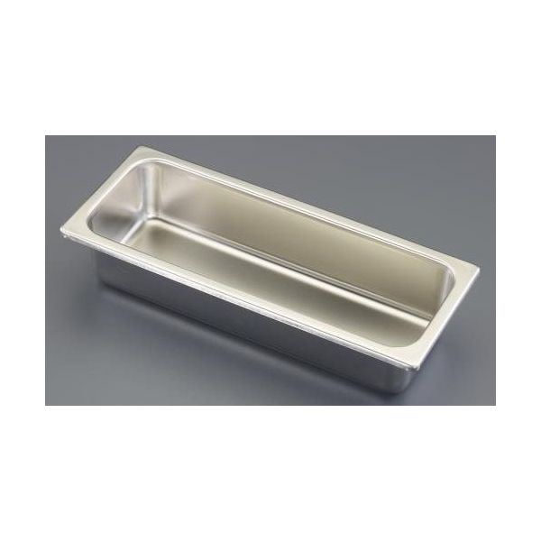 エスコ 324x132x 65mm パーツトレー(ステンレス製) EA508S-172 1個（直送品） - アスクル