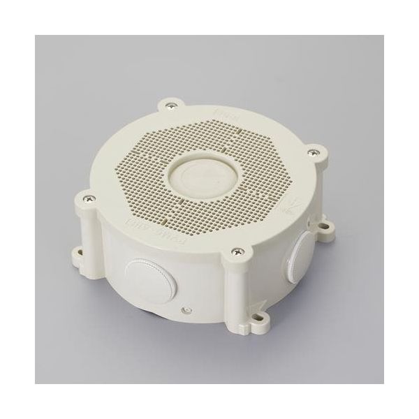 エスコ [防雨型] 防犯カメラ取付ボックス(ノック付/ベージュ) EA947HB-241 1個（直送品） - アスクル