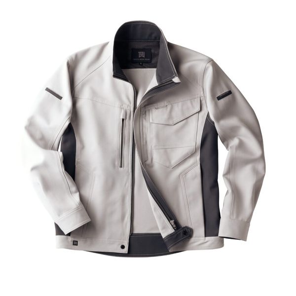 タカヤ商事 ジャケット アッシュグレー 4L TW-A200-3-4L 1枚（直送品） - アスクル