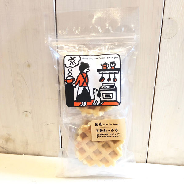 犬用 おやつ Bon・rupa 京 五穀わっふる 国産 5枚 1袋 ボンルパ - アスクル