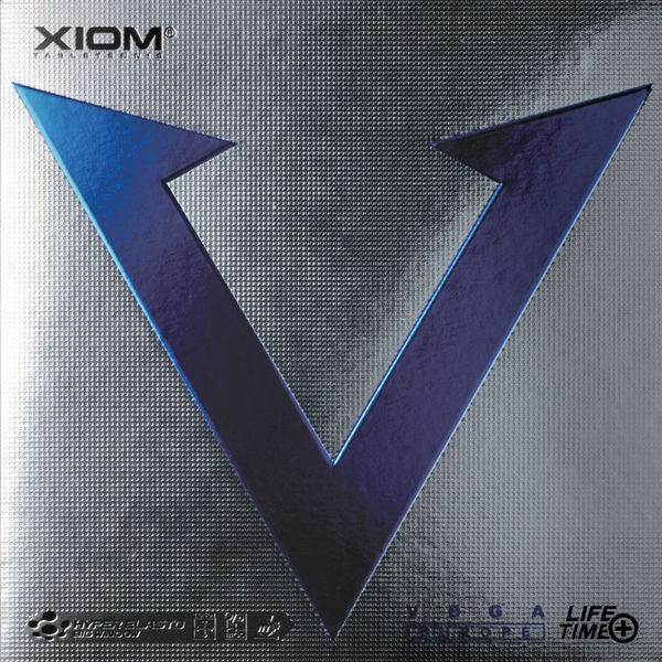 XIOM(エクシオン) 卓球 ラバー ヴェガ ヨーロッパ 2.0 レッド 850002 1枚（直送品） - アスクル