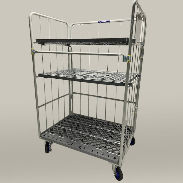 ワコーパレット カーゴプレスタ中間棚2枚付 WKP-1060TN2 1台（直送品） - アスクル