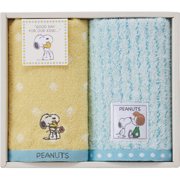 シャディ 【3箱セット】スヌーピーハグ ウォッシュタオル2枚セット 25-0116-014 1セット(3箱)（直送品） - アスクル