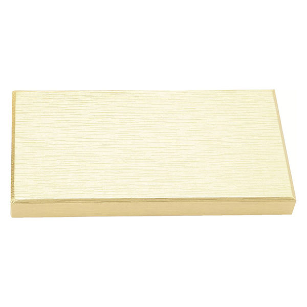 木具輪 長方形金貼箱 本体 222180-10 1セット(10個入)（直送品） - アスクル