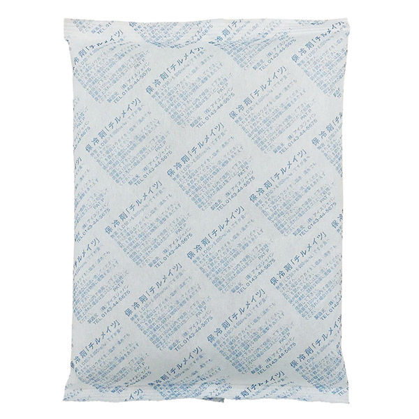 アイスジャパン 高吸収 冷蔵用保冷材 チルメイツソフト 0°C 1000g P-1000W 1セット(15個)（直送品） - アスクル