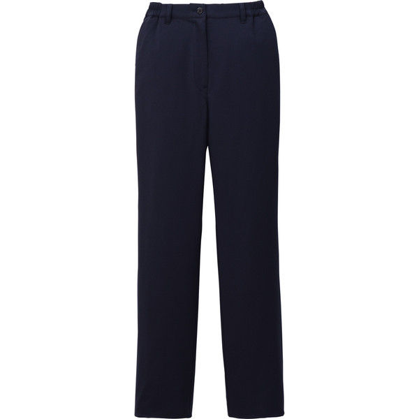 KAZEN（カゼン） パワーストレッチレディスパンツ KZN821 ネイビー S 医療白衣 1枚（直送品） - アスクル