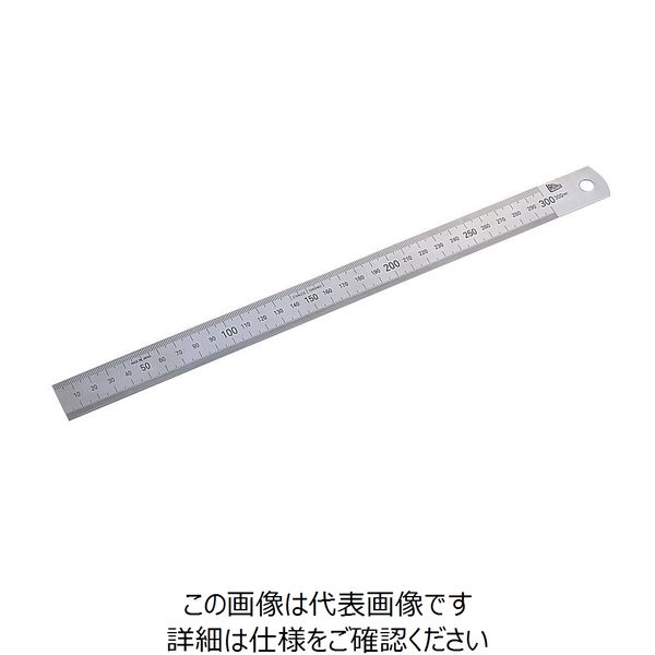 ナリカ 直尺 300mm ステンレス製 A05-1003 1セット(10個)（直送品） - アスクル