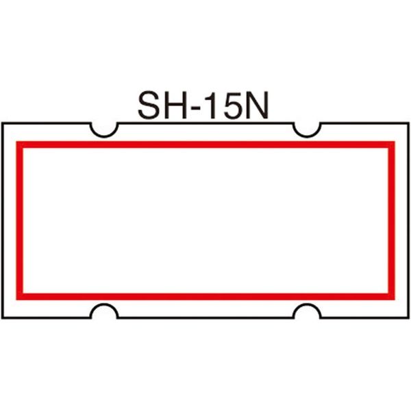 ニチバン ラベラーSHO-HANラベル SH-15N 100個（直送品） - アスクル