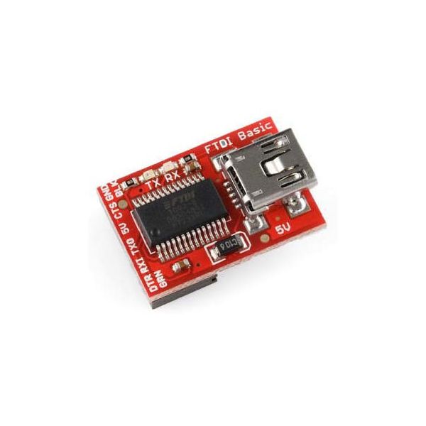 SparkFun Electronics FTDI Basic Breakout ー 5V DEV-09716 1個 63-3120-70 ...
