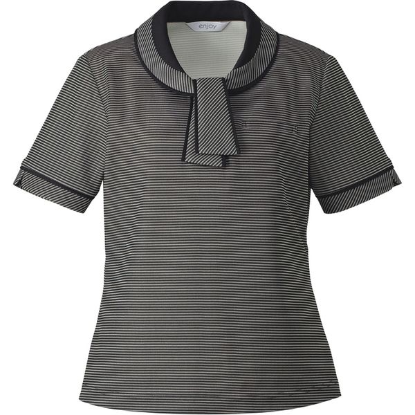 カーシーカシマ ポロシャツ ブラック L ESP556（取寄品） - アスクル