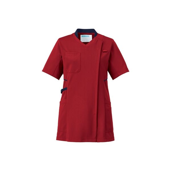 KAZEN レディススクラブジャケット 986-46 3L 1枚 スクラブ（直送品） - アスクル