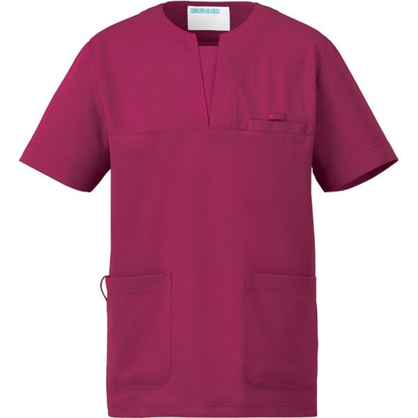 KAZEN スクラブ(男女兼用) 989-45 M 1枚 スクラブ（直送品） - アスクル