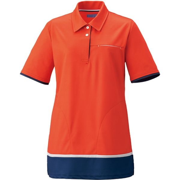 KAZEN レディスニットシャツ(チュニック) KZN233-14-S 1枚（直送品） - アスクル