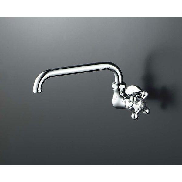 KVK K10C-JAN 横自在水栓 レトロピアン付 1個（直送品） - アスクル