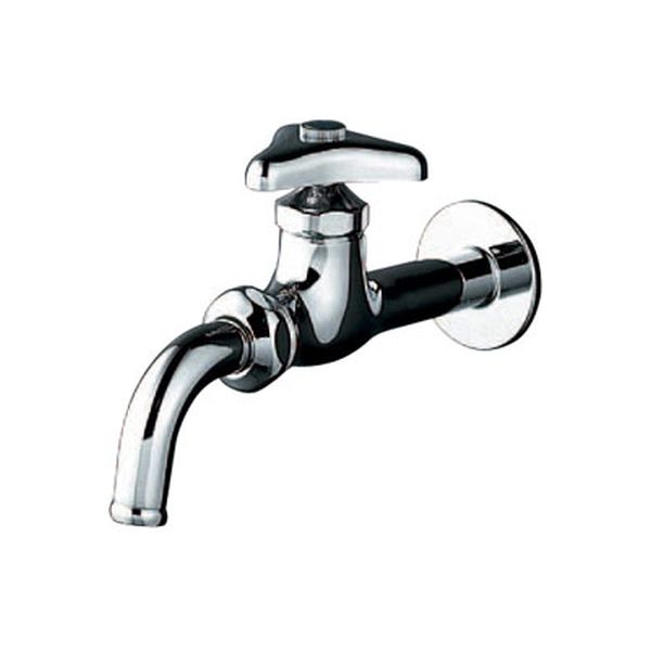 KVK K12-JAN 胴長吐水回転水栓 1個（直送品） - アスクル