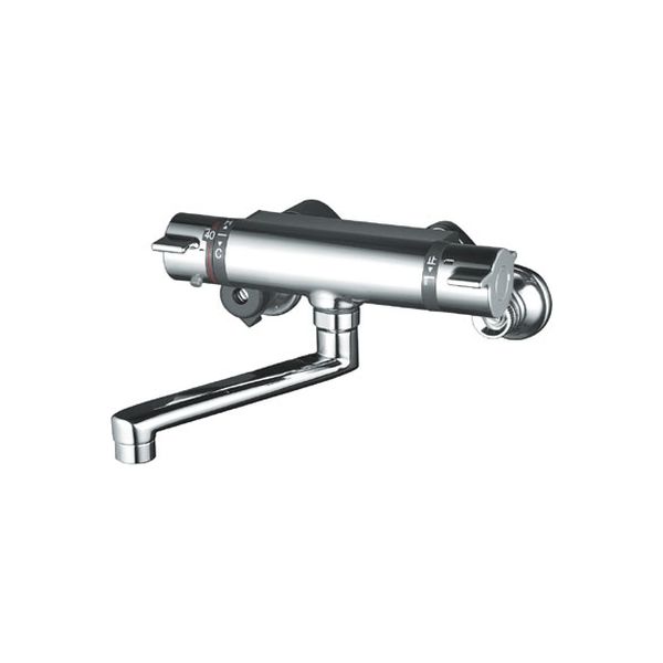 KVK KM800W 寒 サーモスタット混合栓240mmP付 通販 - アスクル