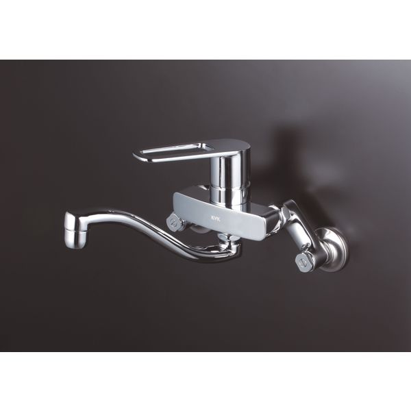 KVK KV MSK110KRUT シングルレバー混合栓 1個（直送品） - アスクル