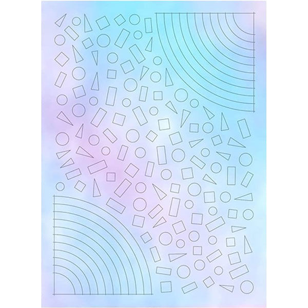 TSUMEKIRA(ツメキラ) ネイルシール オーロラホロ オーロラフィルムシール パーツMIX OH-MIX-101（直送品） - アスクル