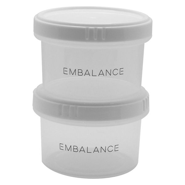 ウィルマックス ラウンドコンテナ(丸型) XS(130ml) ホワイト 4570030351473 1個 - アスクル