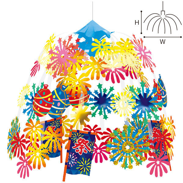 アルファ 彩り花火センター TA2-2126 1個（直送品） - アスクル