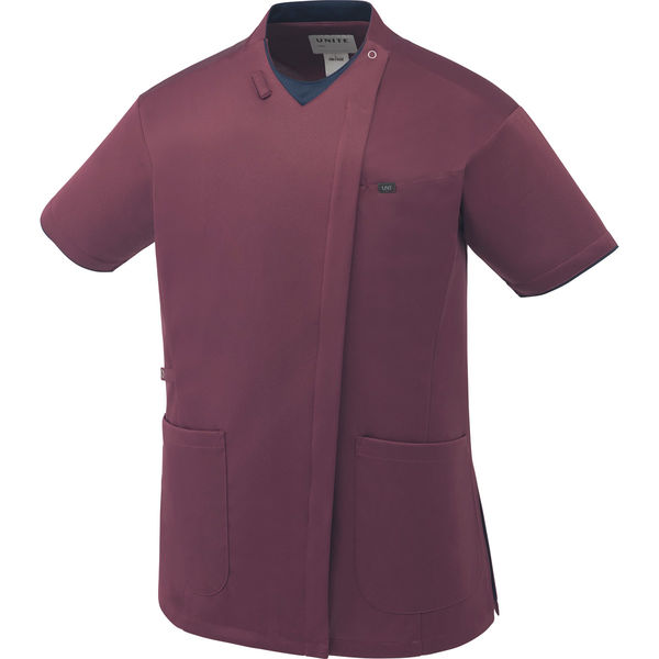 チトセ ファスナースクラブ 兼用 バーガンディ 4L UN-0403 1枚 スクラブ（取寄品） - アスクル