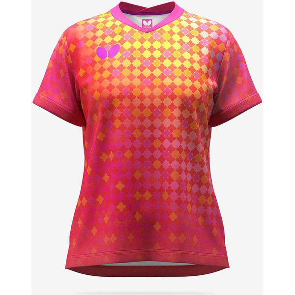 Butterfly(バタフライ) 卓球 試合用シャツ ミナレア・シャツ L ロゼ 46549 1枚（直送品） - アスクル