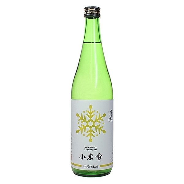 黒澤酒造 清酒 雪國 特別純米酒「小米雪」 720ml x1 4958660003311 1本（直送品） - アスクル