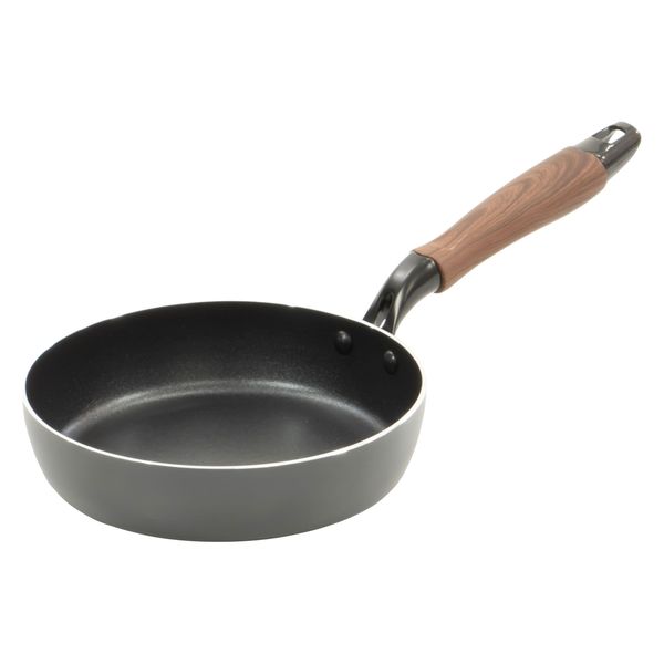 武田コーポレーション IH対応カラーふっ素フライパン18CM GRY IHCFF18GRY 1箱(10個入)（直送品） - アスクル