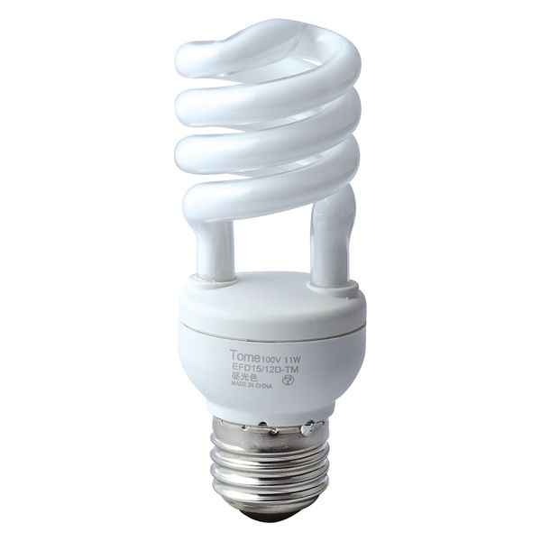 東京メタル工業 電球型蛍光灯 D形 EFD15/12D-TM 1個（直送品） - アスクル