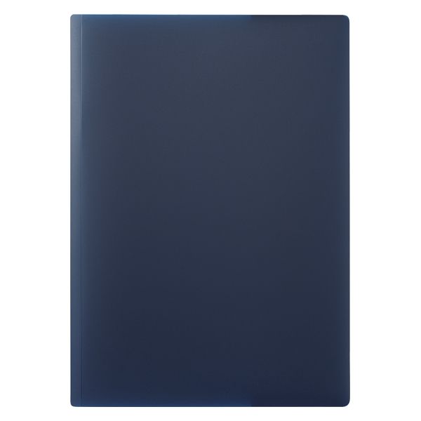 リヒトラブ SELFANA ソリッドホルダー A4 ネイビーブラック F7202-11 1セット(5枚)（直送品） - アスクル