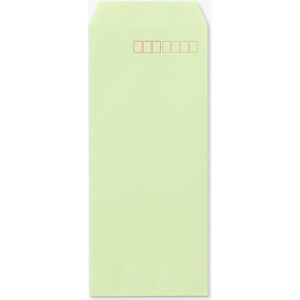 山櫻 口糊付きKカラー封筒 長4 Kウグイス 70 グット YAMA-3051-0056 1箱(1000枚)（直送品） - アスクル