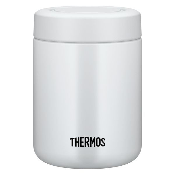 サーモス（THERMOS） 真空断熱スープジャー 500ml ホワイトグレー JBR-501 WHGY 1個 - アスクル