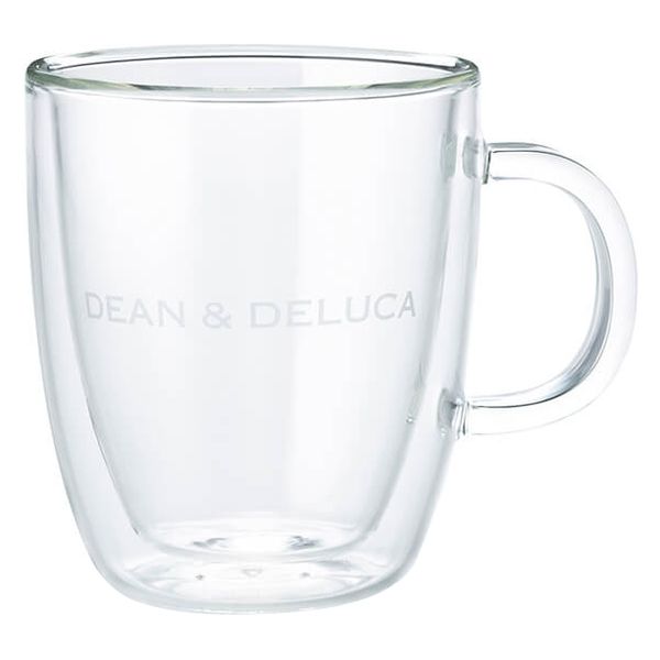 DEAN & DELUCA BISTRO ダブルウォールグラス 300ml 1個 - アスクル