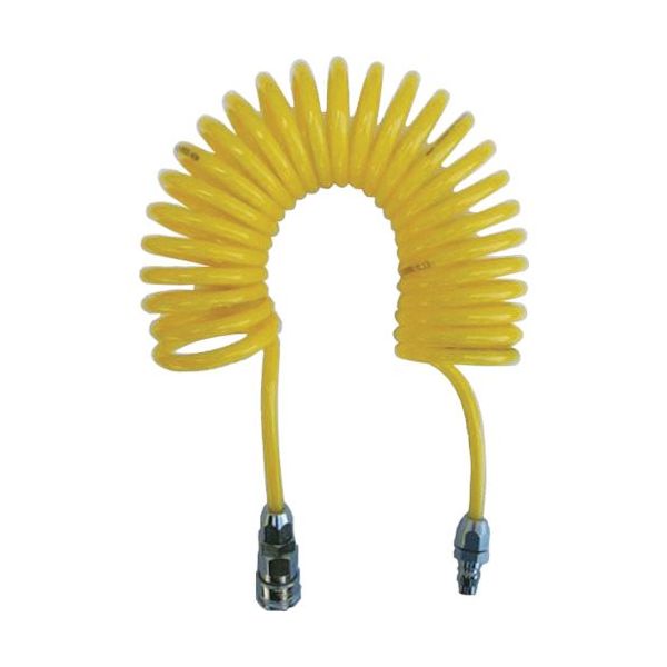 ヤマトエンジニアリング ヤマト ウレタンコイルホース(カップリング付)YCUー7C YCU-7C 1本 857-9379（直送品） - アスクル