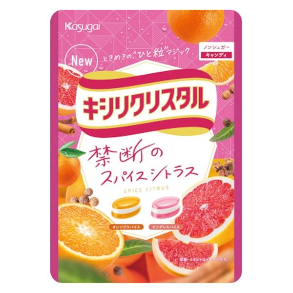 春日井製菓 春日井 キシリクリスタルスパイスシトラス 63g x6 4901326130500 1セット(6個)（直送品） - アスクル