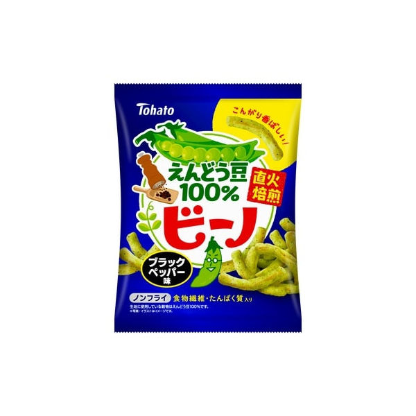 東ハト ビーノ ブラックペッパー味 61g x12 4901940114016 1セット(12個)（直送品） - アスクル