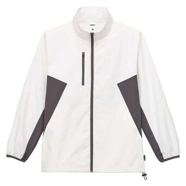 ボンマックス リサイクルストレッチワークブルゾン(ポリジン加工) ホワイト XXL MJ0084 1着（直送品） - アスクル