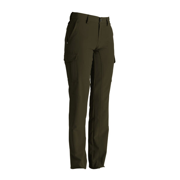 TS DESIGN ストレッチタフレディースカーゴパンツ カーキグリーン 3L 846141-55-3L 1着（直送品） - アスクル