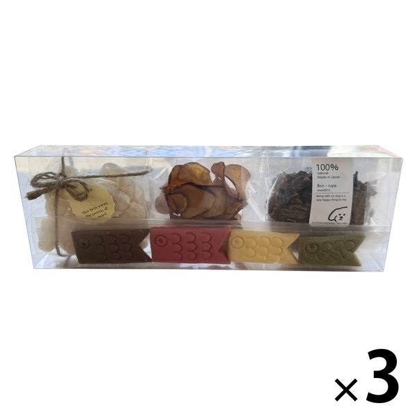 （限定）2024 端午セット（3種アソート）Bon・rupa（ボン・ルパ）1セット（1個×3）犬用 おやつ - アスクル