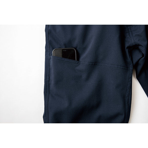 エスケー・プロダクト GE-677グリッドエアーツナギ長袖 モカブラウン