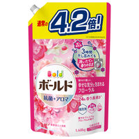 ボールドジェル 柔軟剤入り 液体 プレミアムブロッサム 詰め替え 超特大 690g 1セット（1個×3） 洗濯洗剤 P＆G - アスクル