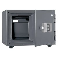 【設置込】 日本アイ・エス・ケイ 耐火金庫 テンキー KS-50E 1台（直送品） - アスクル